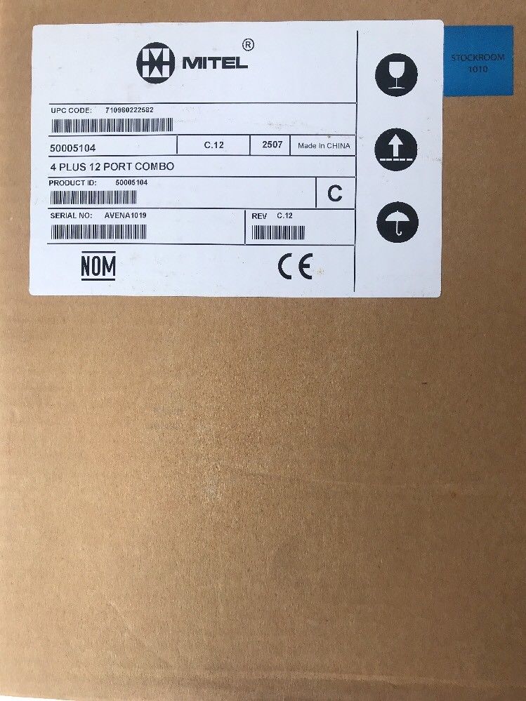 Mitel 50005104 4 Plus 12 Port Combo – One Wifi Inc